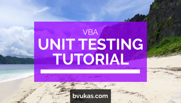 Learn Excel Vba Unit Testing Bernard Vukas